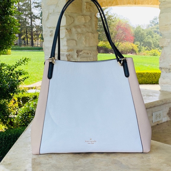 kate spade | Bags | Nwt Kate Spade Jackson Lg Triple Comp Bagwallet ...